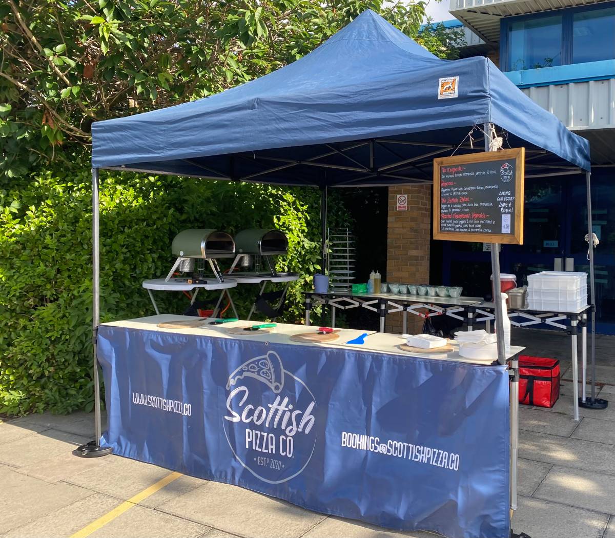 Pizza Chef Caterers in Edinburgh for Weddings, Parties and Events